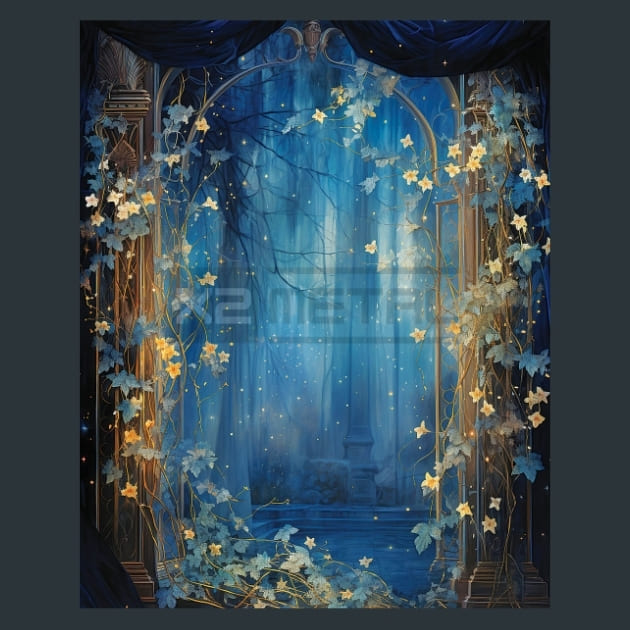 Enchanted Stars Metal Prints ,Posters and Mouse Pads – X2Metal