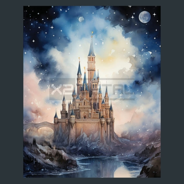 Enchanted Stars Metal Prints ,Posters and Mouse Pads – X2Metal